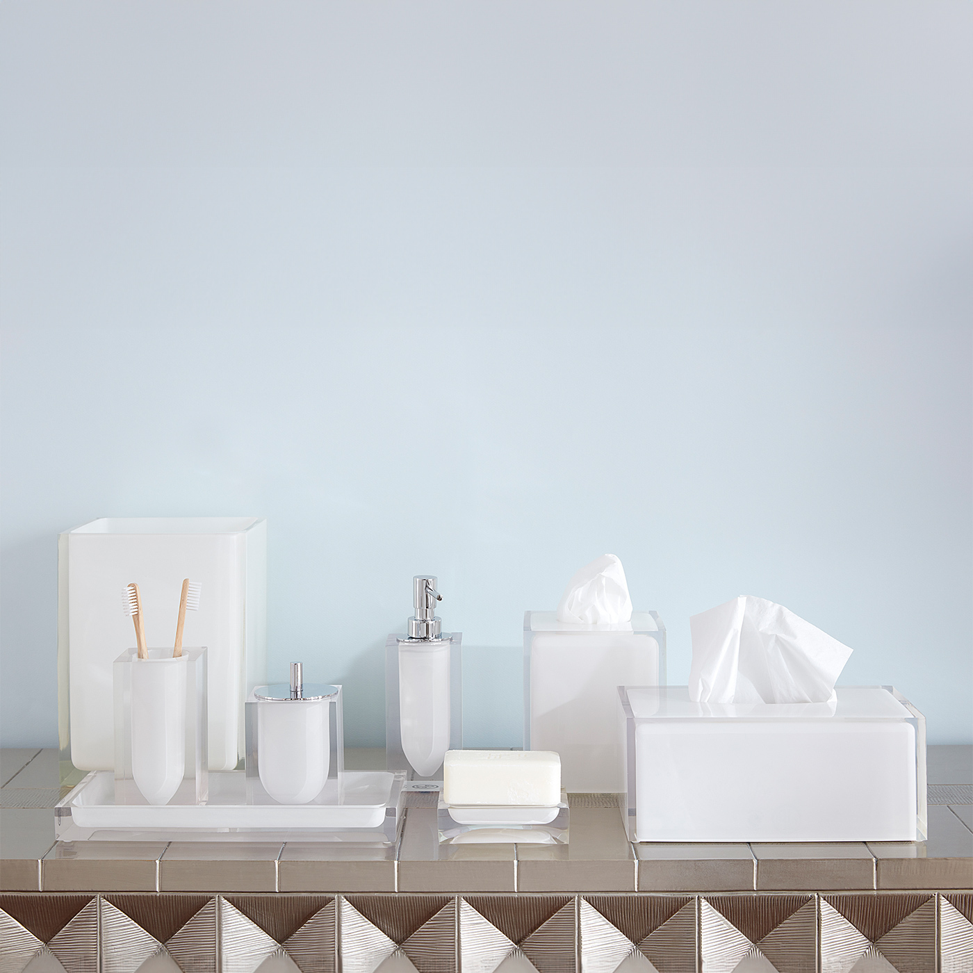 Long tissue box store
